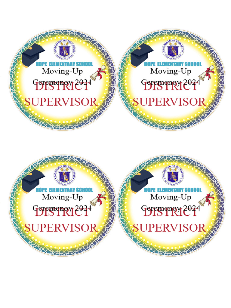 Hope Elementary Moving-Up Ceremony 2024 | PDF | Supervisor | Leadership
