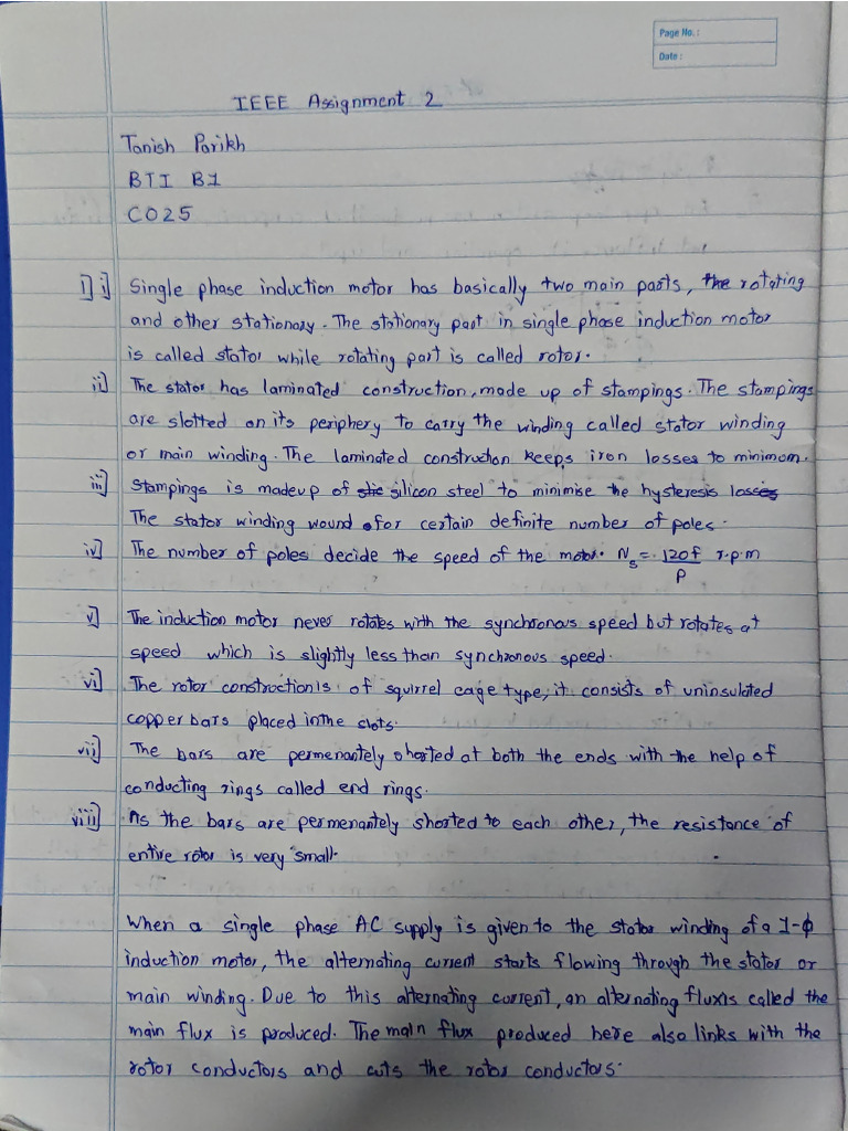 Tanish Parikh C025 IEEE Assignment 2 | PDF