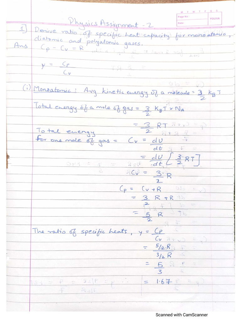 ASSIGNMENT 2 PHYSICS vQAoCJF8HR | PDF