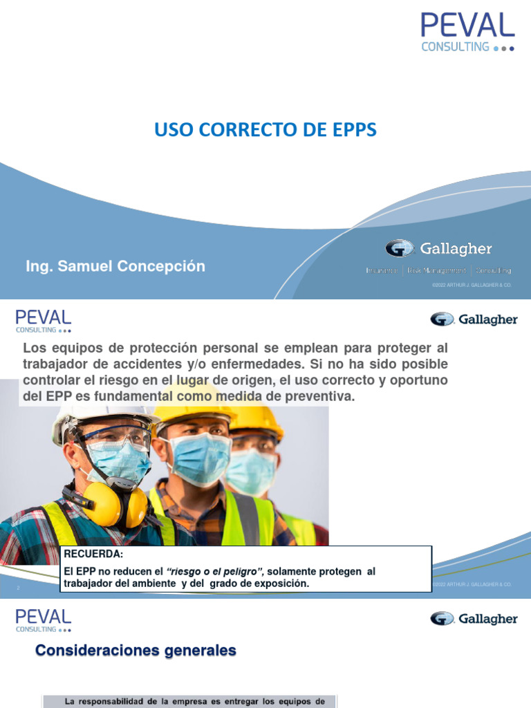 Uso Correcto de EEPs | PDF | ruido | Calzado
