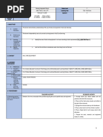 Foot Spa Lesson Plan for Beauty Care | PDF | Lesson Plan
