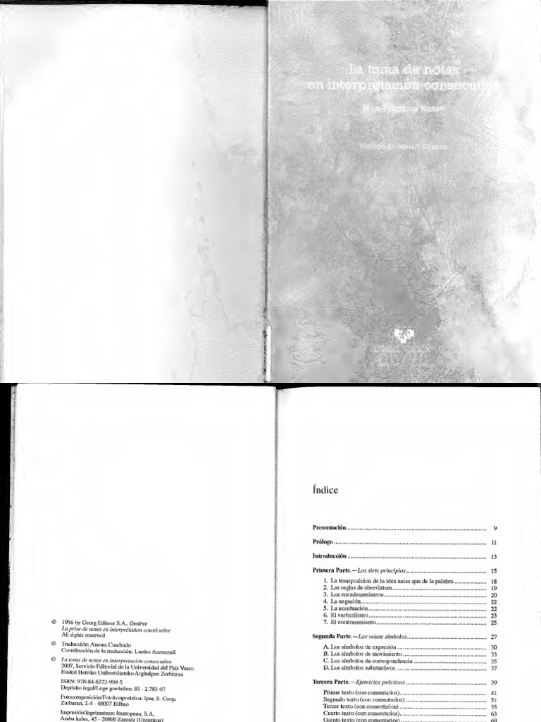 ROZAN-La-toma-de-notas-en-interpretacion-consecutiva - IMPORTANTE - Text | PDF | Traducciones ...