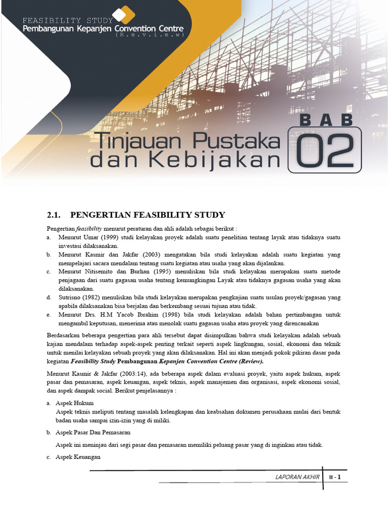 BAB 2 Tinjauan Teori Dan Kebijakan | PDF