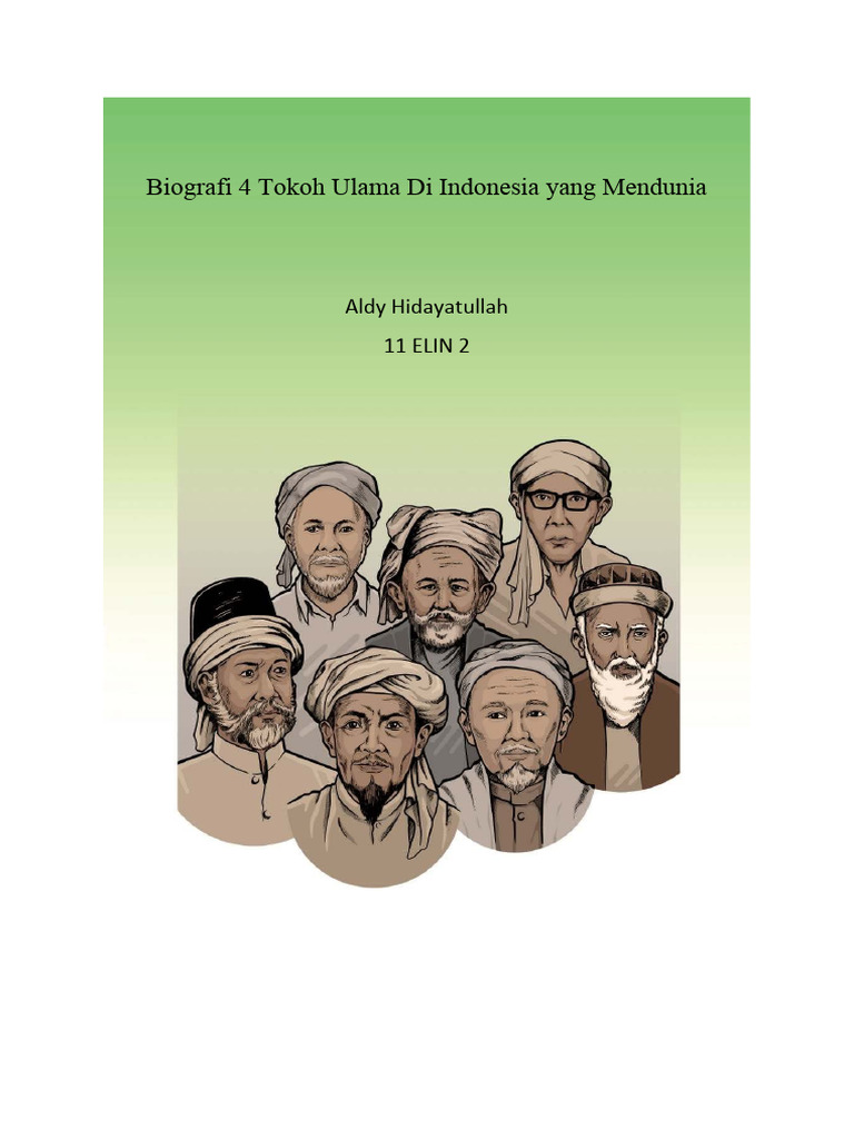 Biografi 4 Tokoh Ulama Indonesia | PDF