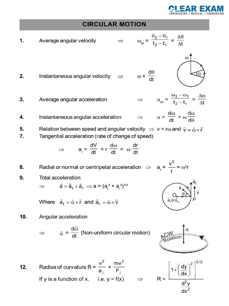 Circular Motion | PDF