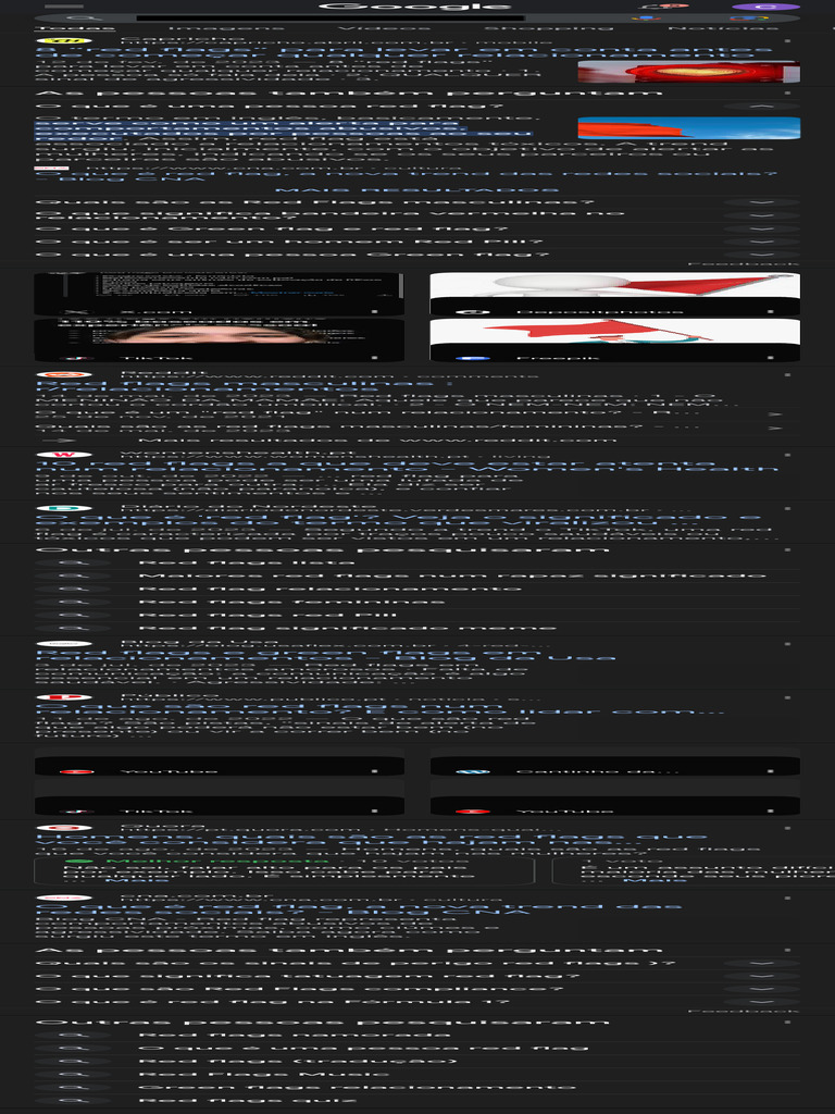 Homem Red Flag - Pesquisa Google | PDF