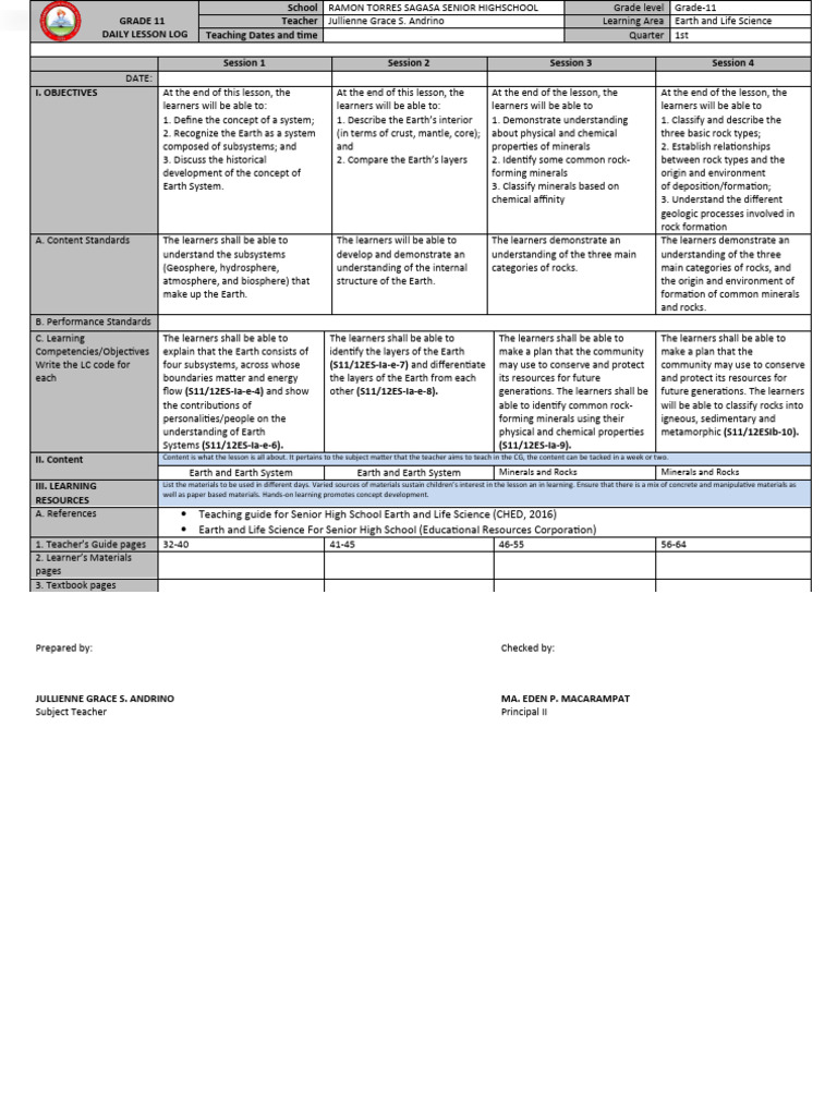 DLL 2 | PDF | Earth Sciences | Rock (Geology)