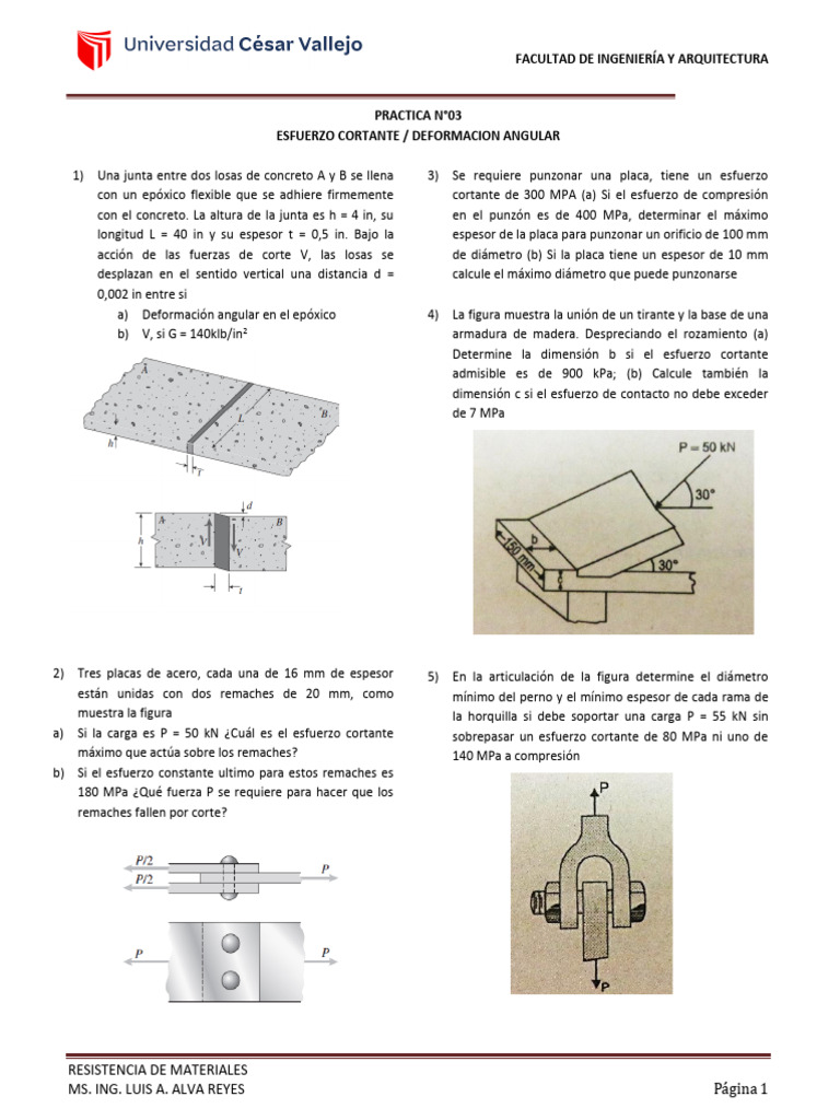 Practica N°03 | PDF | Tornillo | Remache