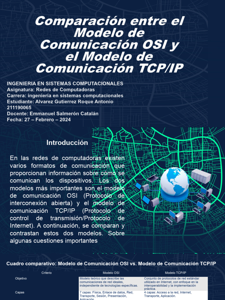 Cuadro Comparativo Modelo OSI Vs Modelo TCP-IP | PDF | Red de ... Cuadro Comparativo Modelo OSI Vs Modelo TCP-IP | PDF | Red de ...