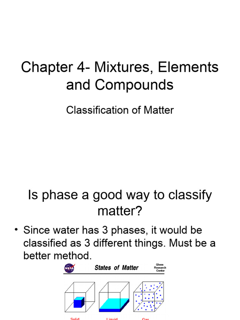 Powerpoint Notes | PDF | Mixture | Chemical Substances