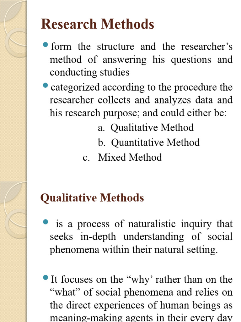 Research Design | Download Free PDF | Methodology | Quantitative Research