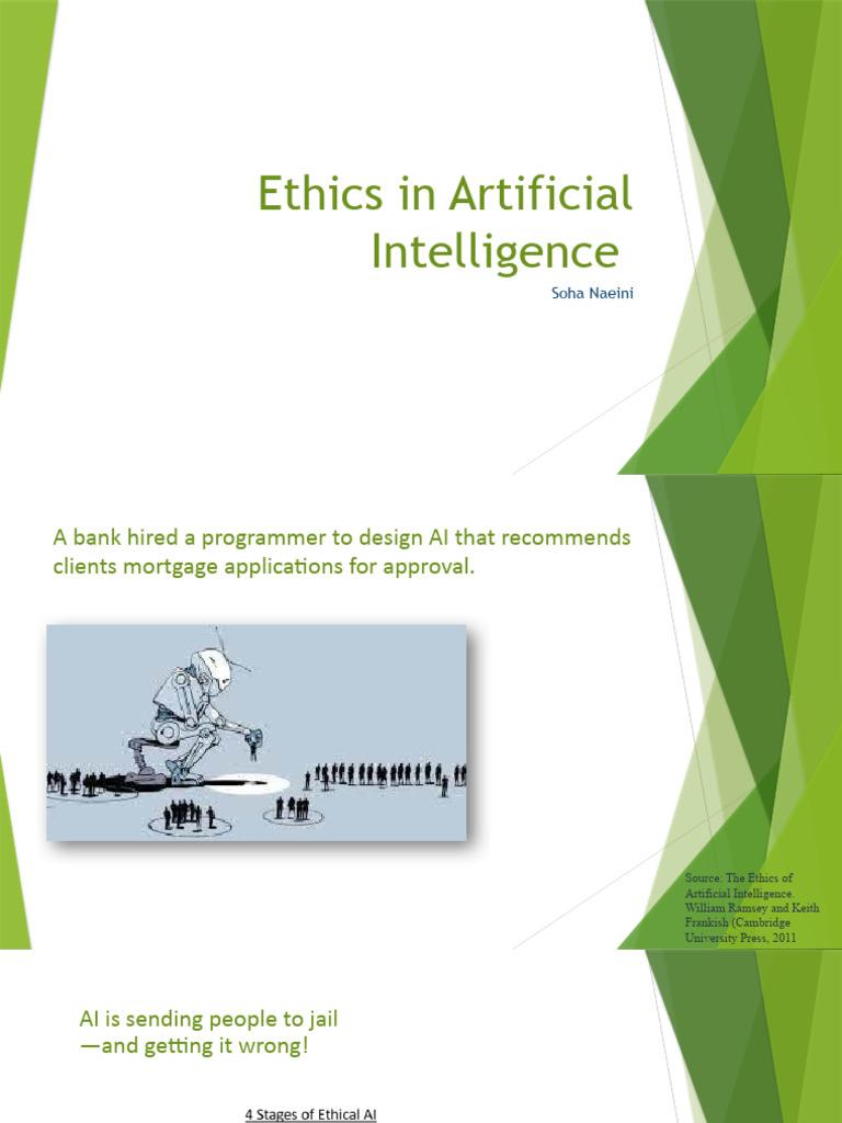 Ethics in Artificial Intelligence Final 1 | PDF | Artificial ...