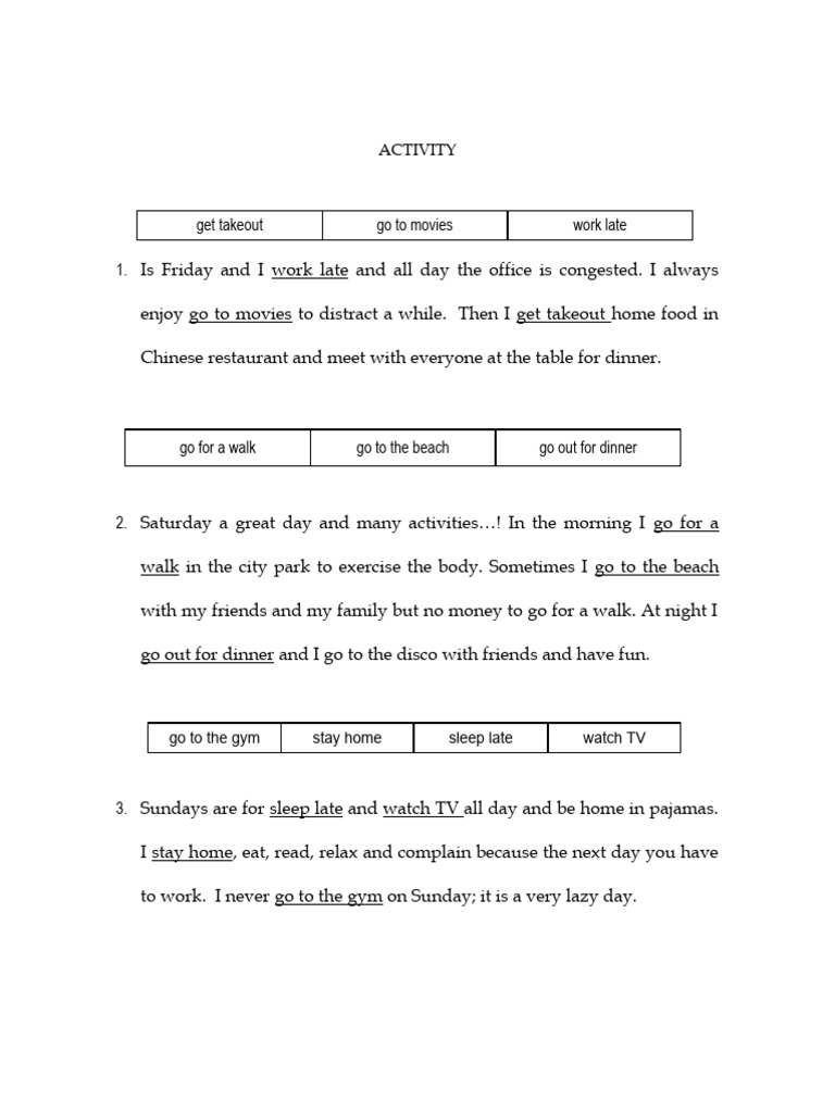 Activity 1 | PDF