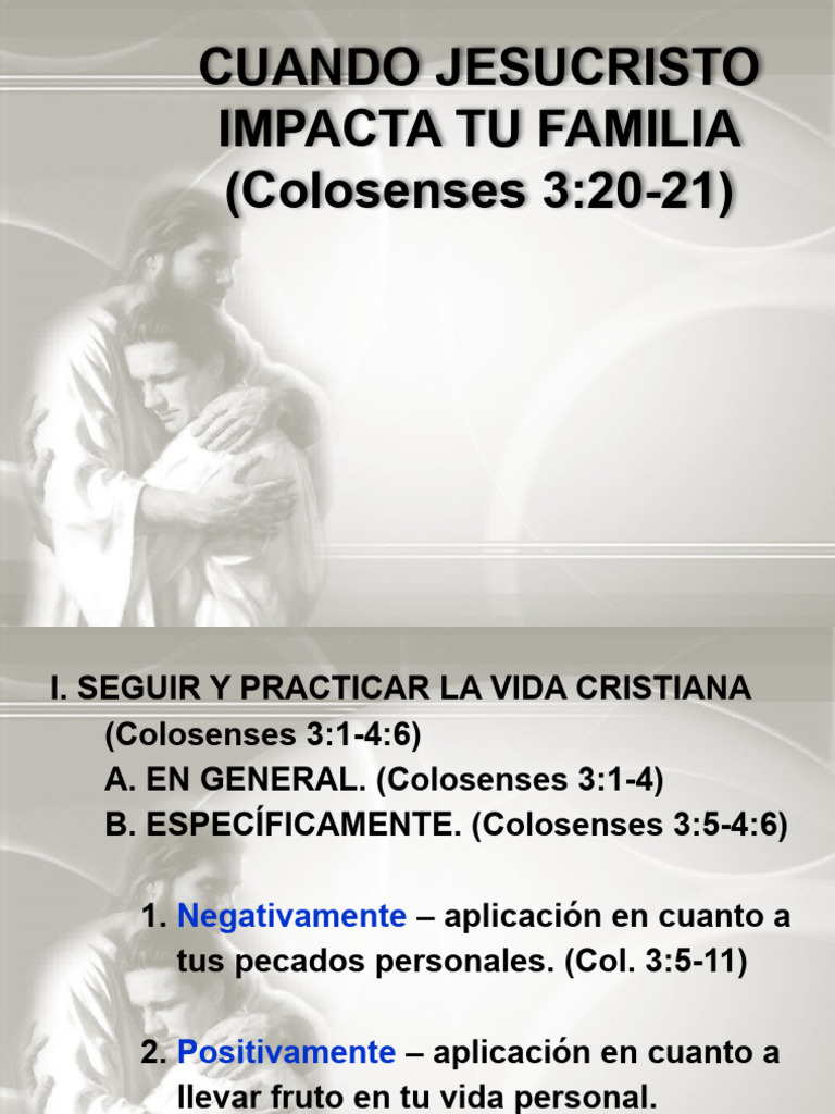 Cuando Jesucristo Impacta Tu Matrimonio | PDF | Jesús | Creencia religiosa y doctrina