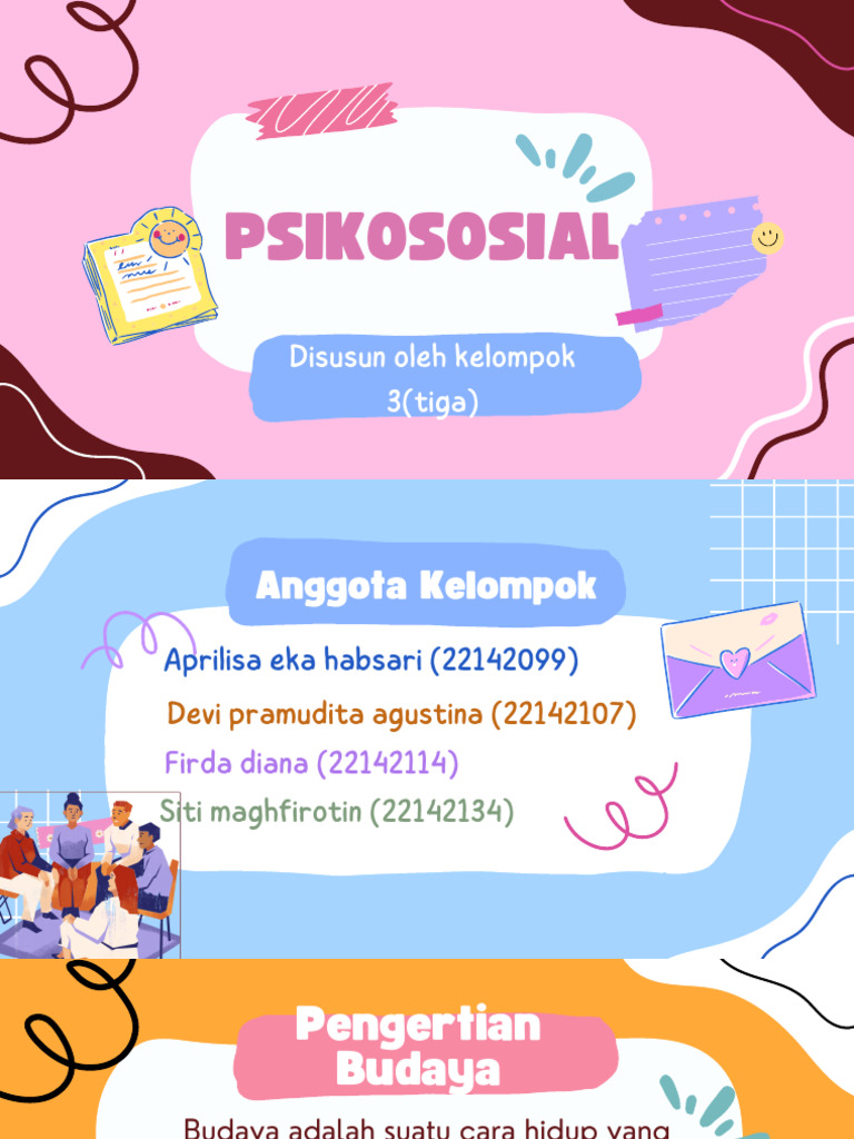 Psikososial Klompok 3 | PDF