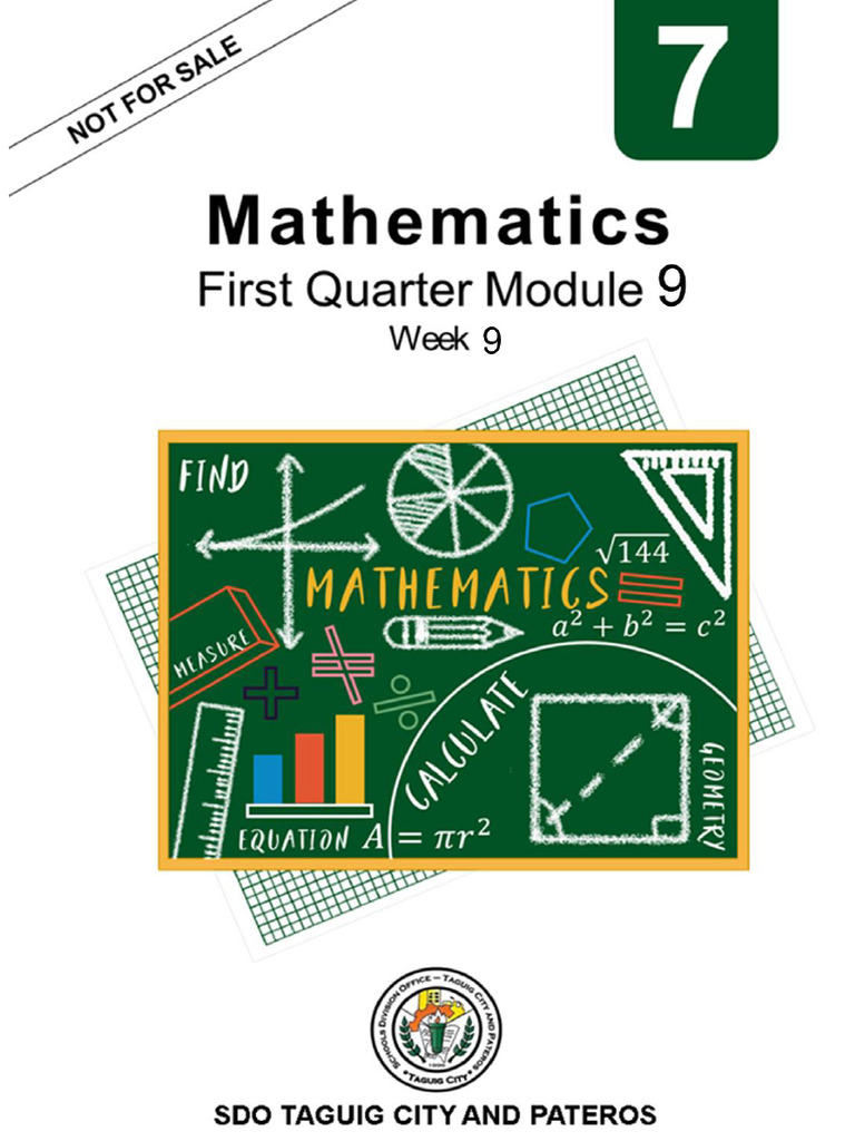Math7q1 Week9 Hybrid Version3 | PDF | Learning | Pedagogy