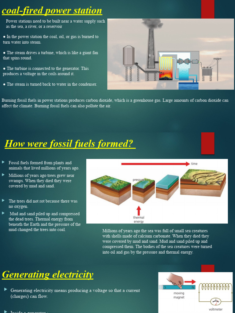 Energy - 10.7 Fossil Fuels | PDF | Power Station | Fossil Fuels