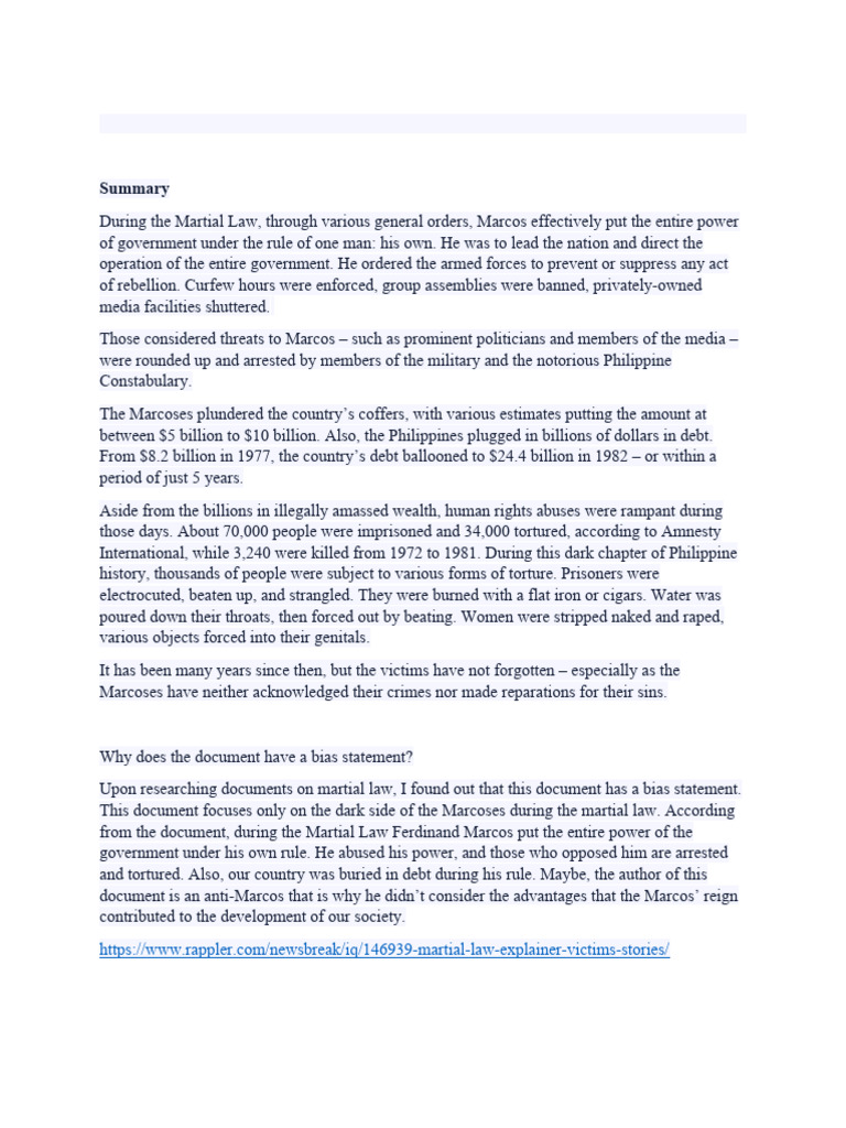 Summary | PDF | Rights | Justice