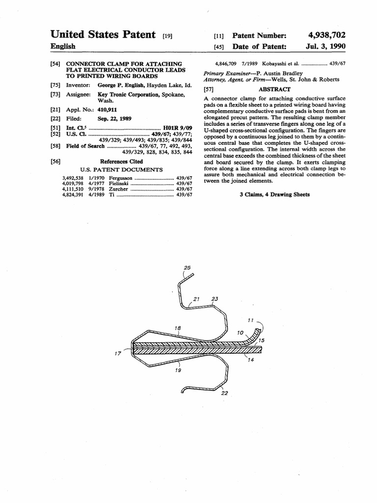 United States Patent: English | PDF | Electrical Connector | Electrical ...