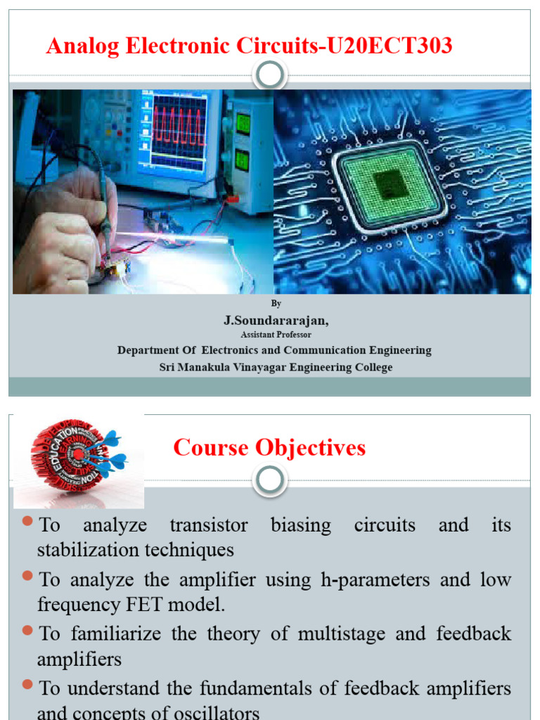Aec Unit-2 | PDF | Amplifier | Electronic Oscillator