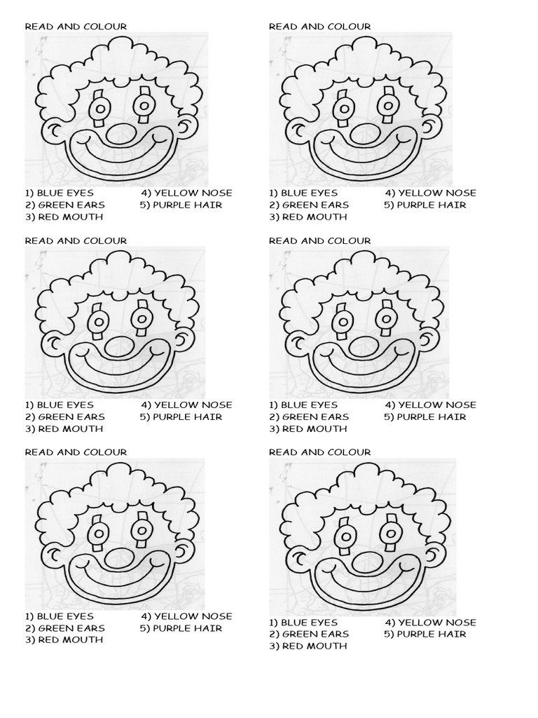 Clown Face | PDF