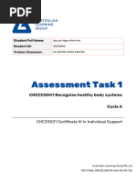 CHCDIS012 Student Assessment Booklet.v1.0 | PDF | Empowerment | Autonomy