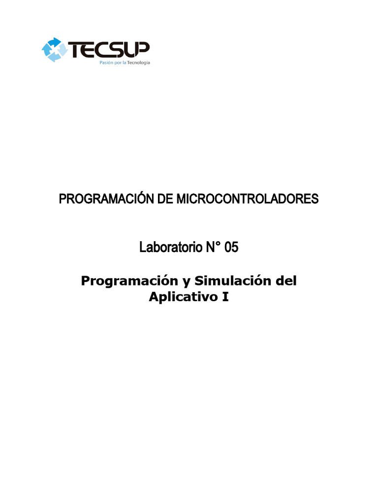 Lab05 Programacion Simulación de Aplicativo1 Pic18f4550 | Descargar ...