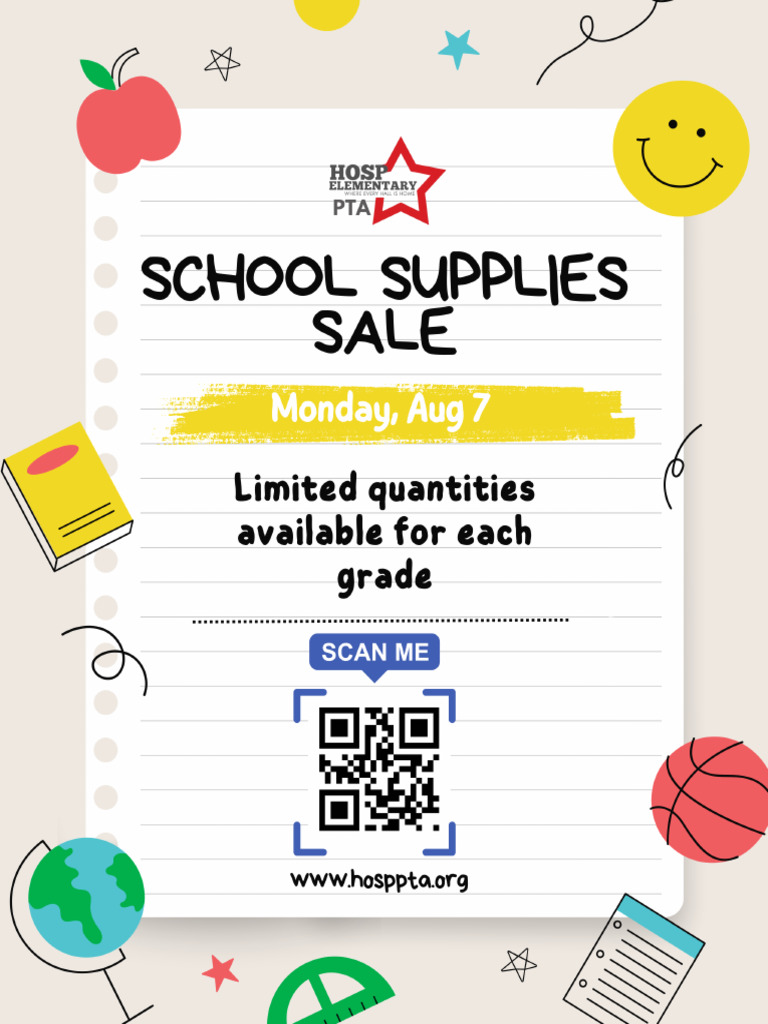School Supplies Sale | PDF