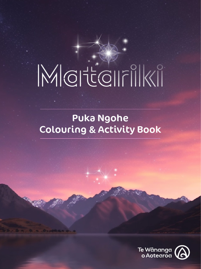 Matariki2023 Colouring Book | Download Free PDF | Indigenous Peoples Of ...