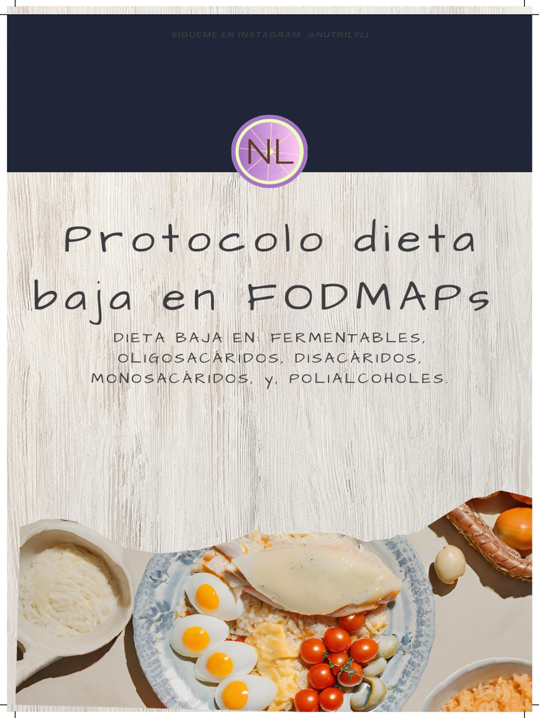 Protocolo FODMAP | PDF | Ingredientes de comida | Alimentos