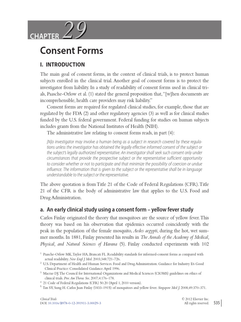 Clinical Trial Consent Forms Explained | PDF | Informed Consent ...
