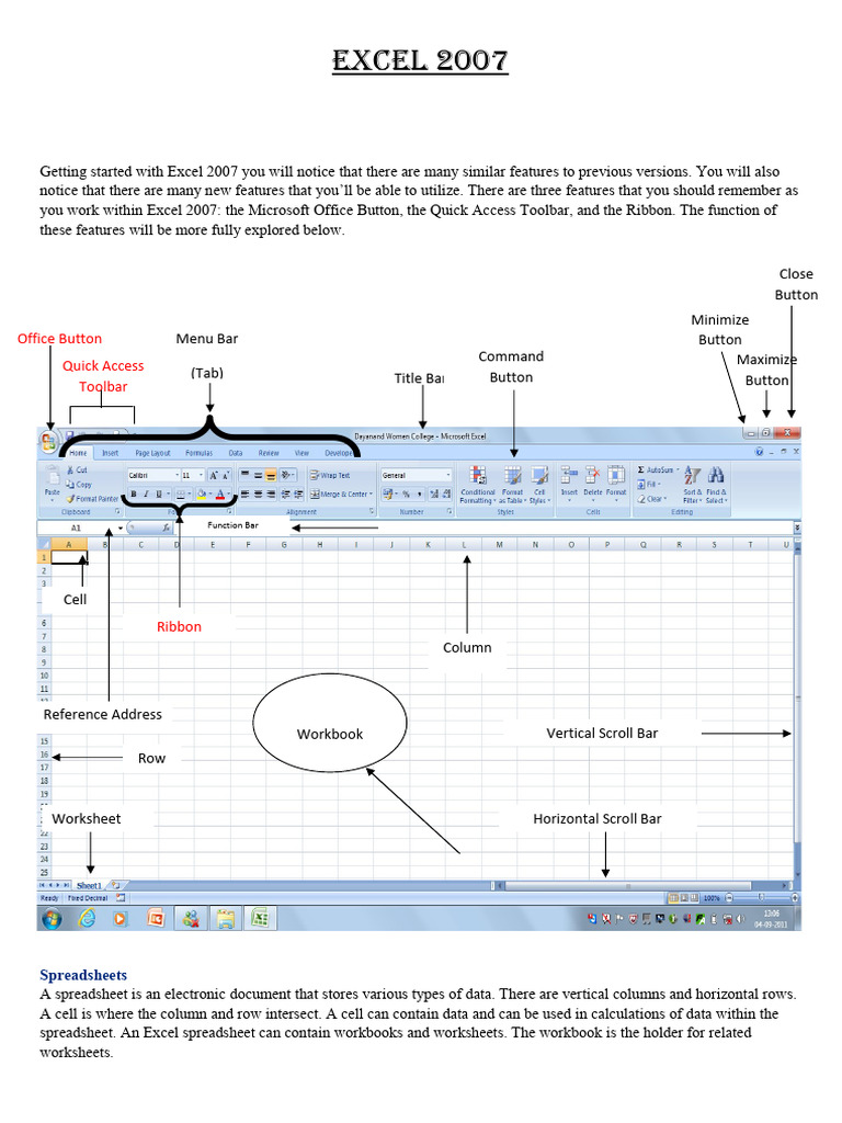 Excel Notes | PDF | Microsoft Excel | Spreadsheet