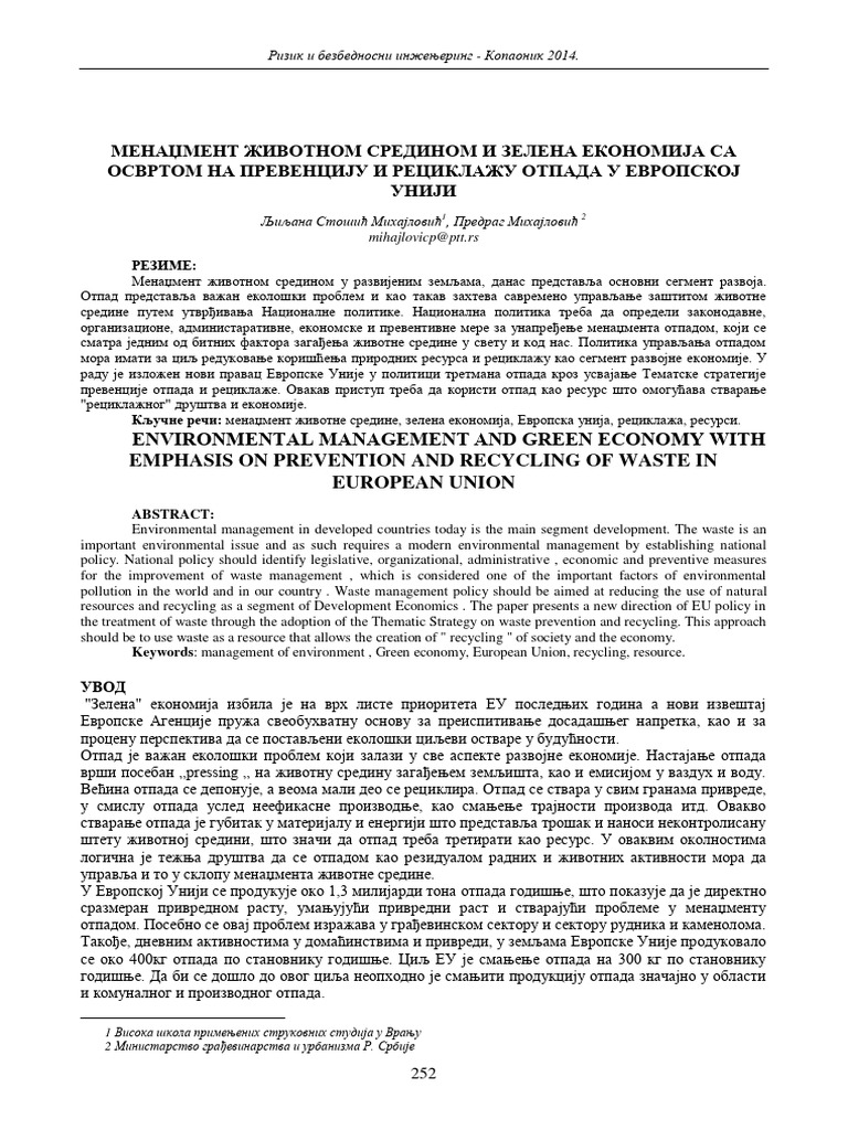Zbornik Kopaonik 2014 Finish 2 Deo Statistika Potrazi Rec Bager Pdf