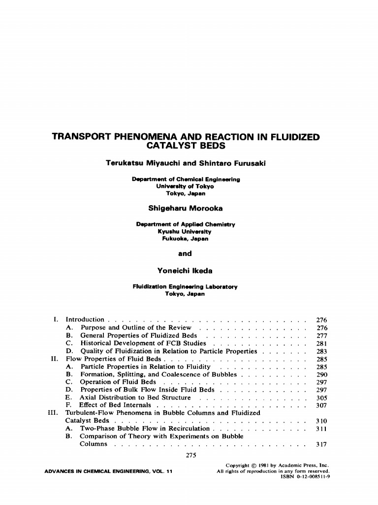 Fluidzbed Reactor | PDF | Fluidization | Chemical Reactor