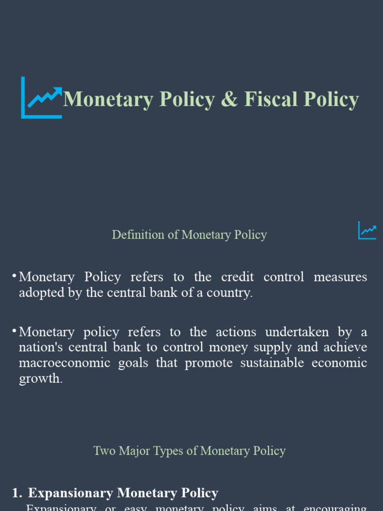 Monetary and Fiscal Policy | PDF | Monetary Policy | Open Market Operation