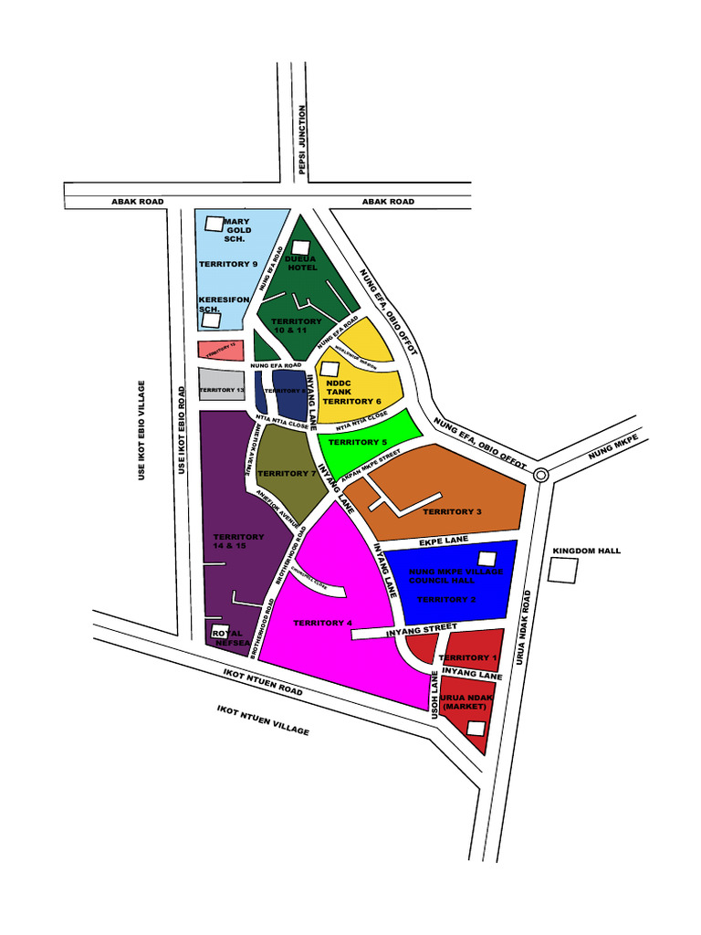 Ikot Route Directions for Kingdom Hall | PDF