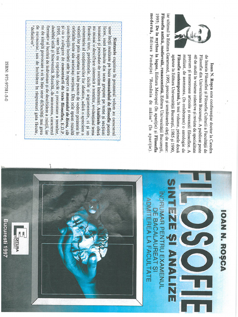 Filosofie - Indrumar PT Ex Bac. | PDF