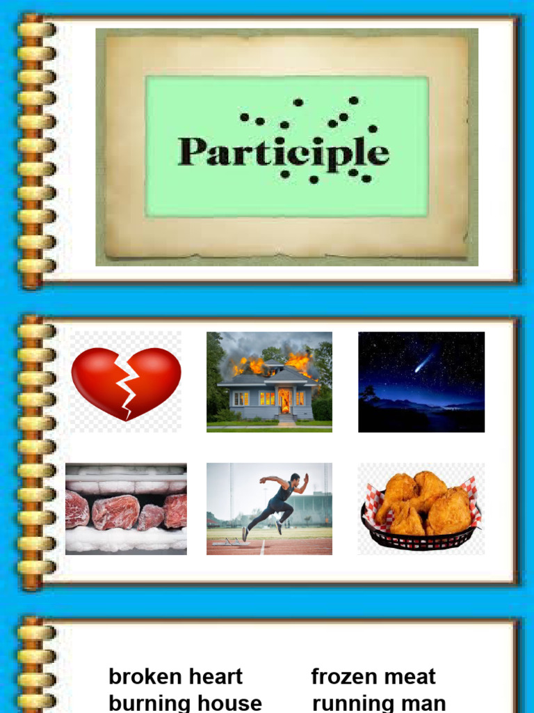 Participle | PDF | Verb | Noun