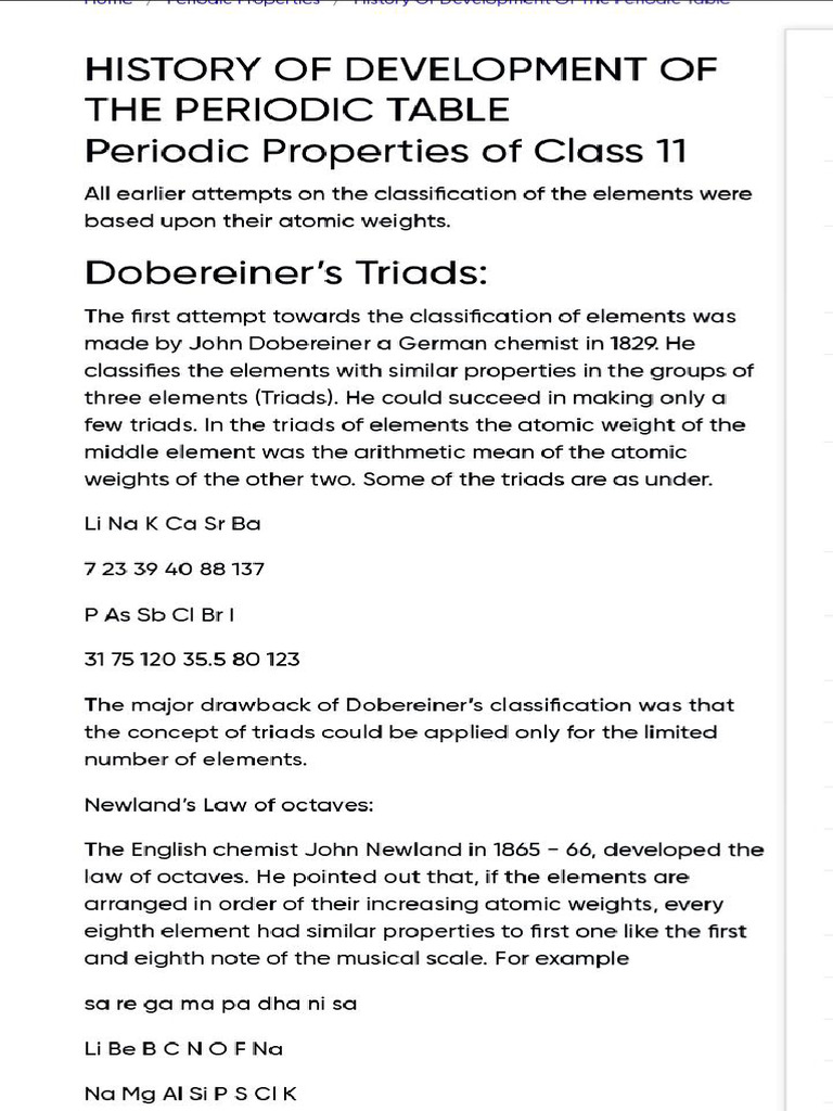 Chemistry Chapter 3 | PDF