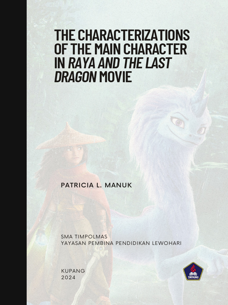 Characterization in Raya and the Last Dragon | PDF