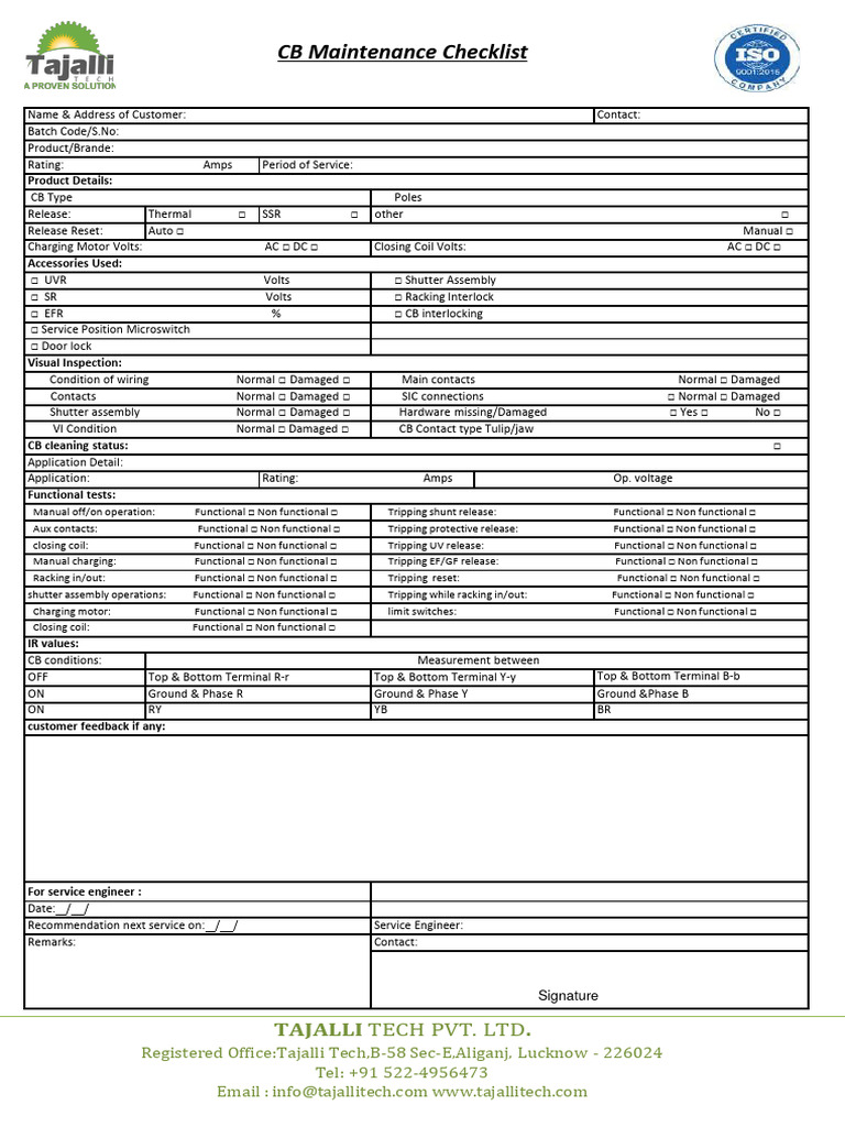 Format For ACB | PDF | Alternating Current | Electrical Equipment