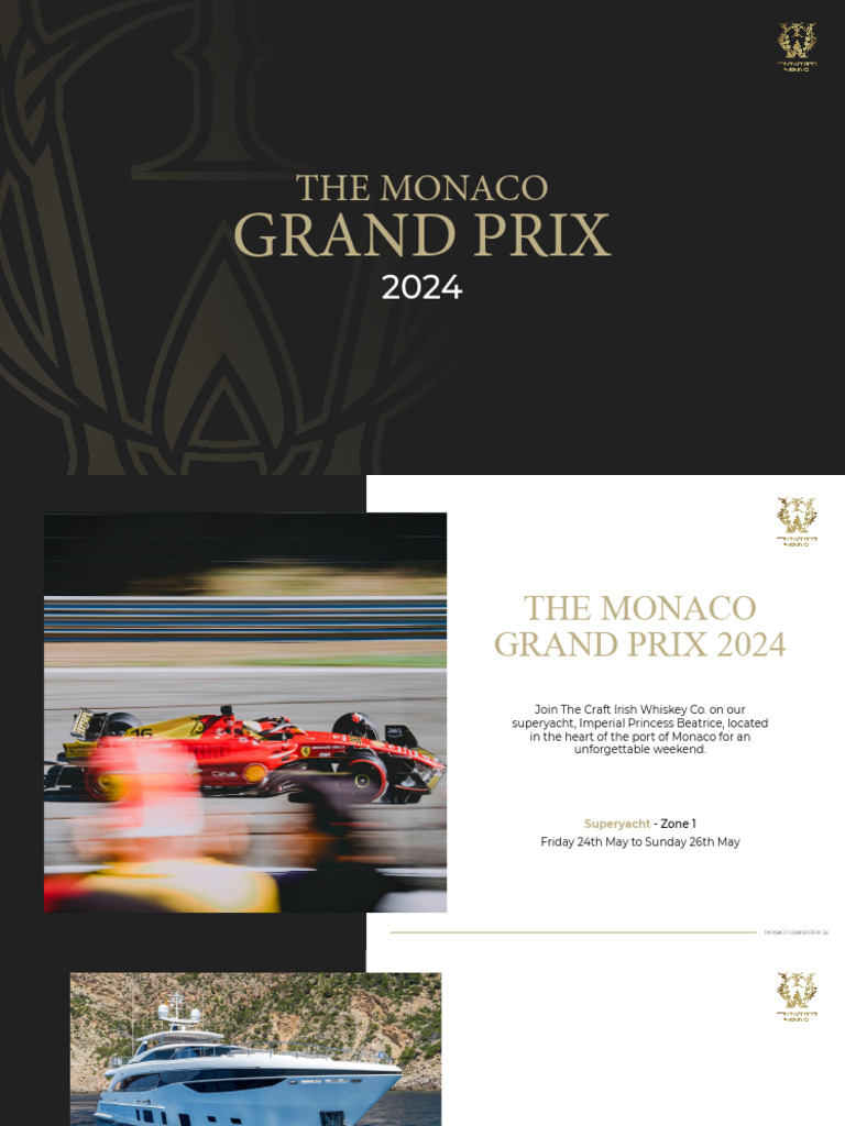 Monaco GP Client Deck | PDF | Formula One | World Auto Racing Series