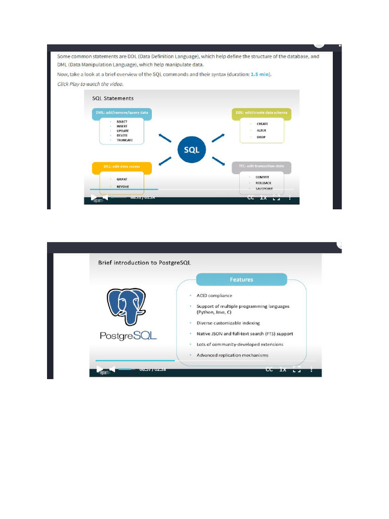 SQL Documents | PDF | Sql | Databases