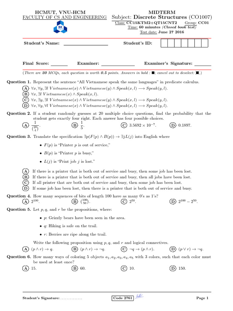 Sample 2 | Download Free PDF | Mathematical Logic | Mathematics Sample 2 | Download Free PDF | Mathematical Logic | Mathematics