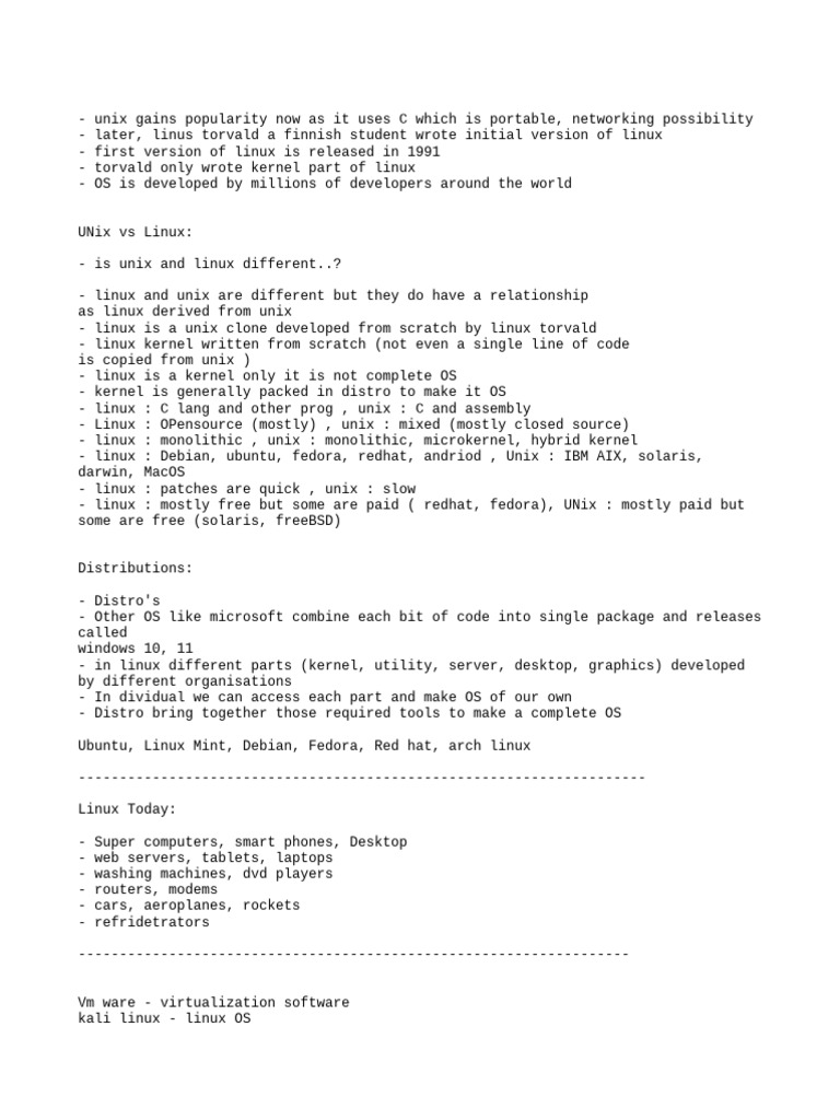 Intro - Part2 - Day2 Linux | PDF