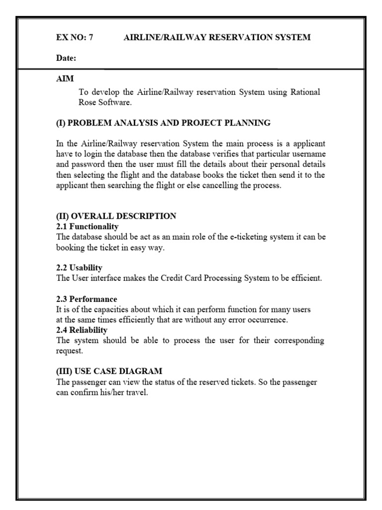 Oose Mini Project | PDF | Unified Modeling Language | Use Case