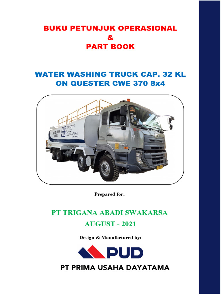 Manual Book & Part Book WST 32 KL On Quester CWE 370 | PDF