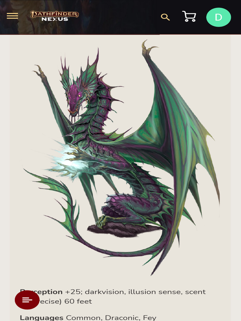 Monster Core - Digital Reader - Pathfinder 2e Nex | PDF