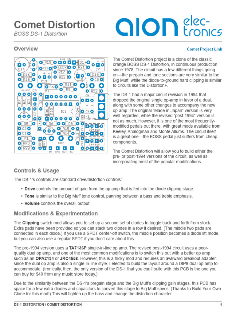 Comet Legacy Documentation | PDF | Electrical Engineering | Electricity
