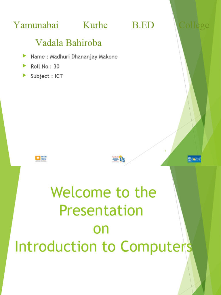Introduction To Computers | PDF | Computer Data Storage | Compact Disc Introduction To Computers | PDF | Computer Data Storage | Compact Disc